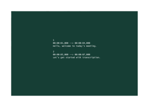 What is an SRT File? Accessibility with Video Captioning - Karasch Blog